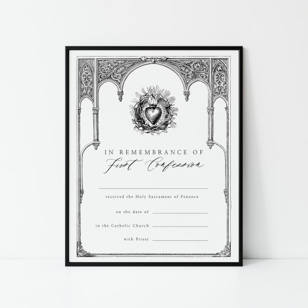 First Penance - Etsy