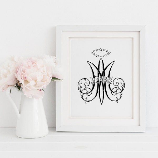 Marian Auspice Svg - Etsy