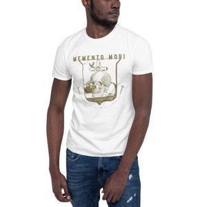 Memento Mori "remember Your Death" Catholic Men's T-shirt - RIP Skull ...