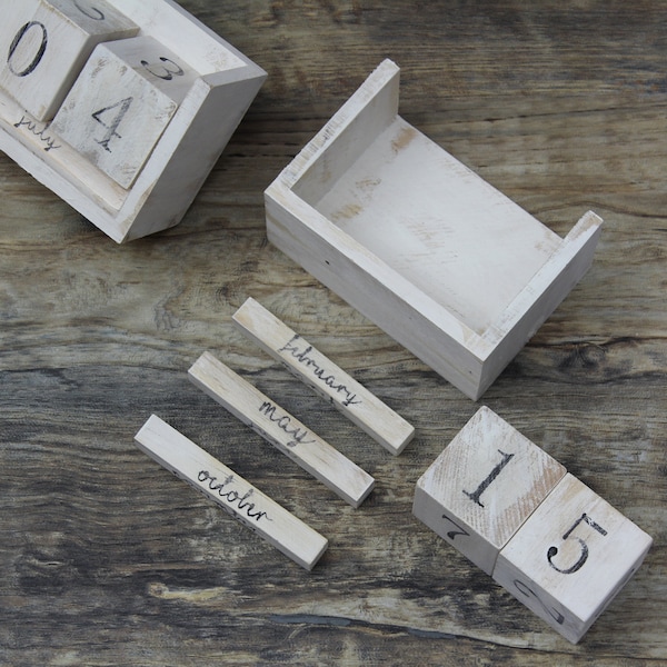 Block Calendar - Etsy