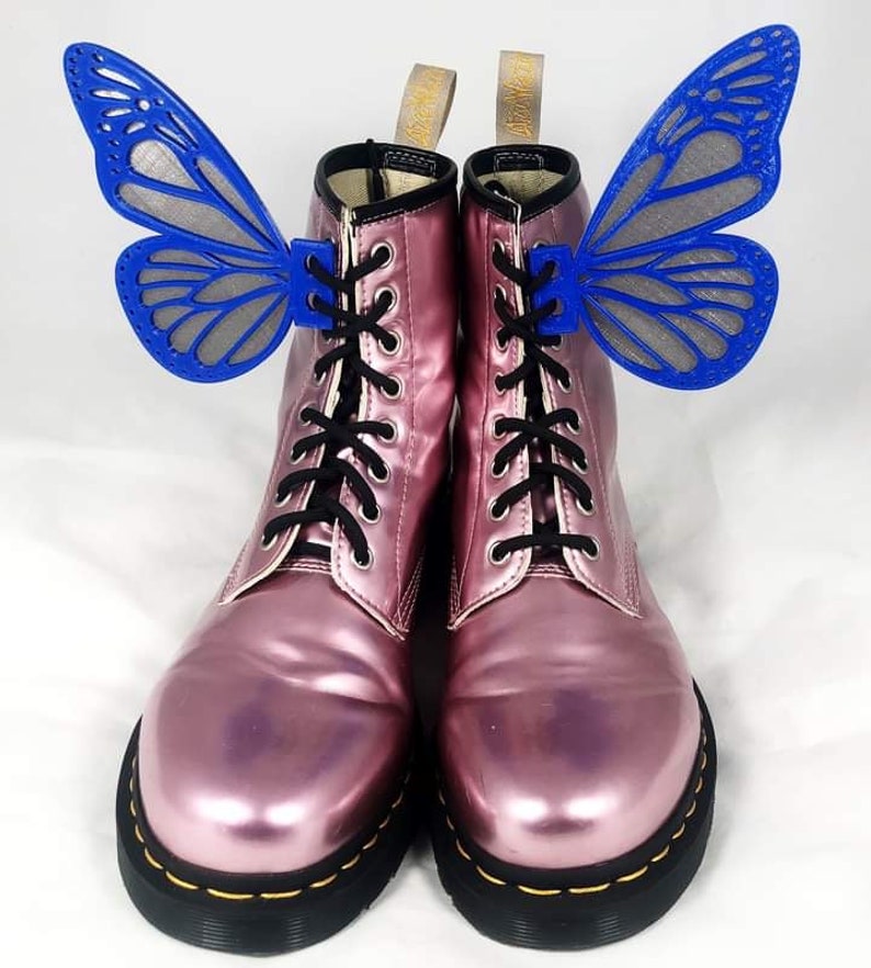 Custom 3D Butterfly Wings for Shoes Boots Roller Skates Costume ...
