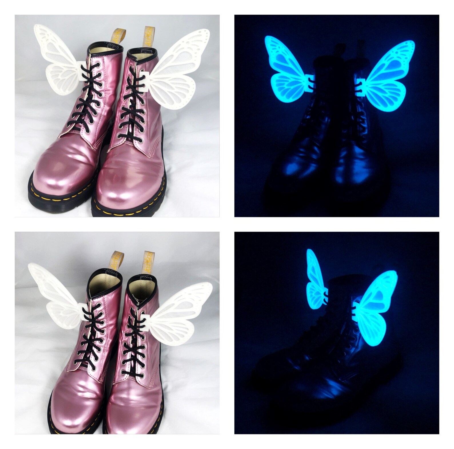 Custom 3D Butterfly Wings for Shoes Boots Roller Skates - Etsy
