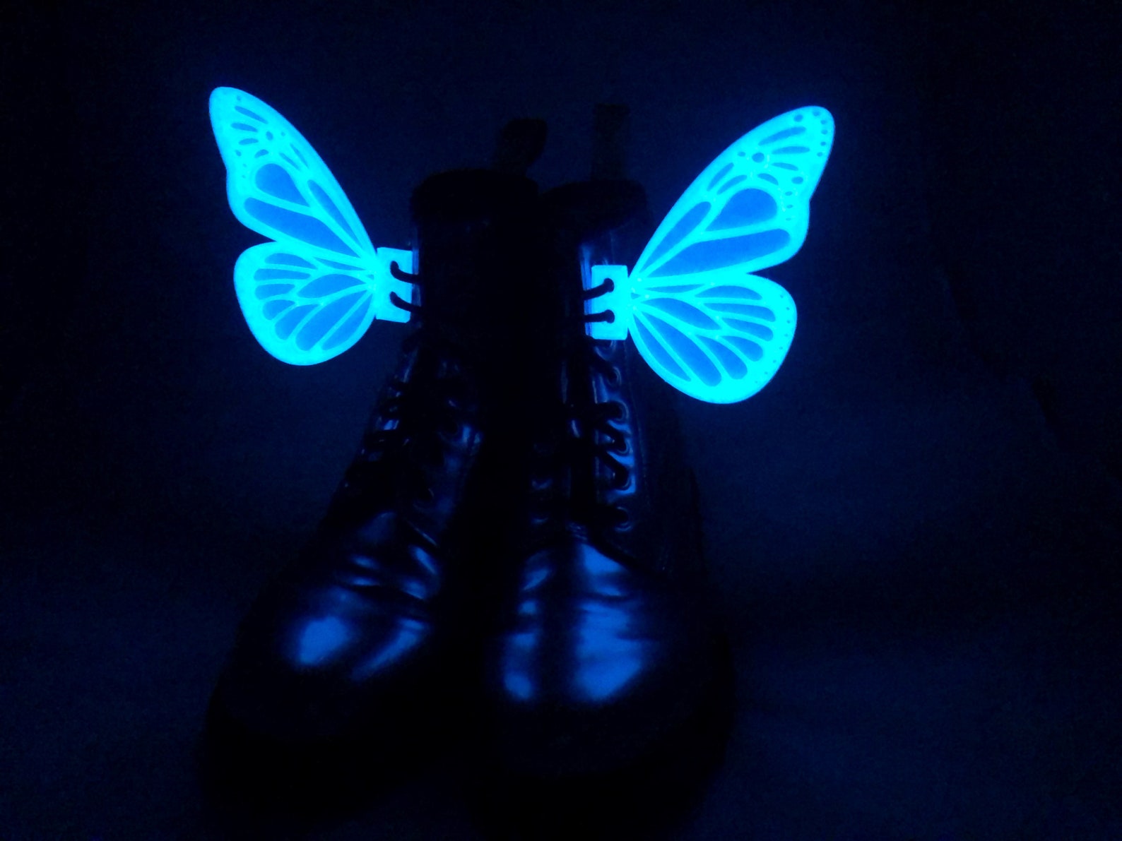 Custom 3D Butterfly Wings for Shoes Boots Roller Skates Costume ...