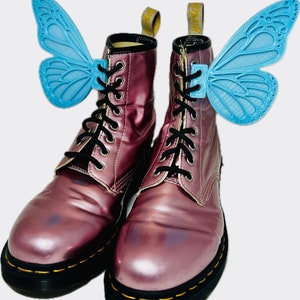Custom 3D Butterfly Wings for Shoes Boots Roller Skates Costume ...
