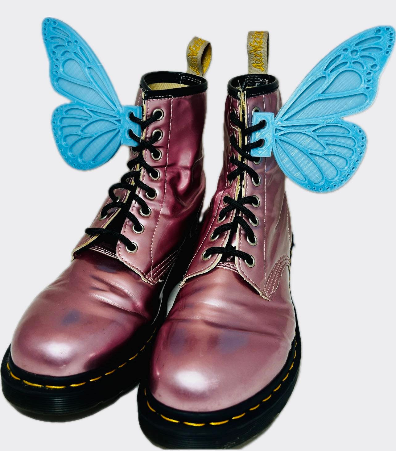 Custom 3D Butterfly Wings for Shoes Boots Roller Skates Costume ...