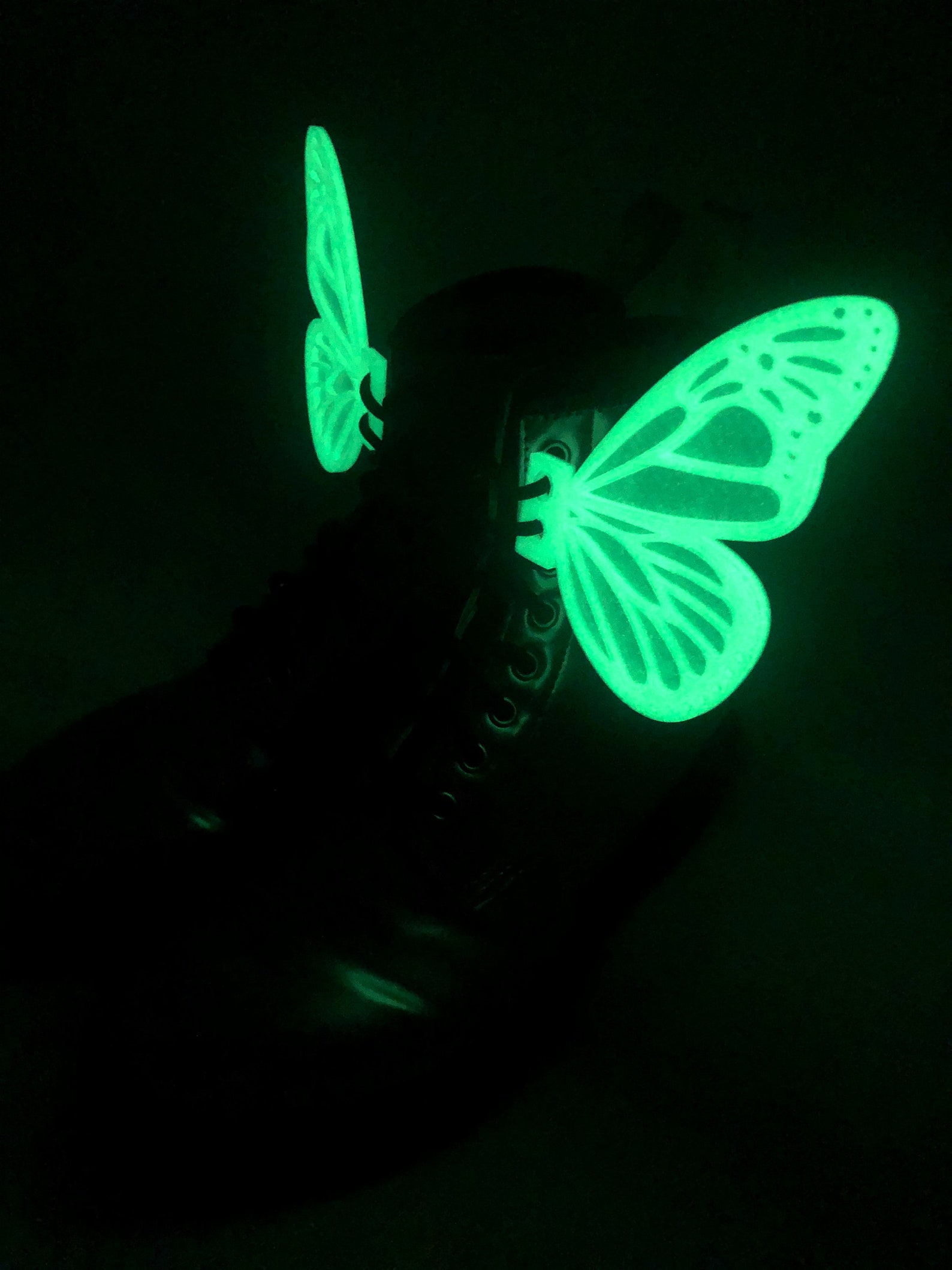 Custom 3D Butterfly Wings for Shoes Boots Roller Skates Costume ...