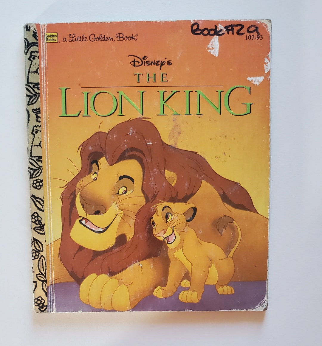 Vintage Little Golden Book Disney's the Lion King - Etsy