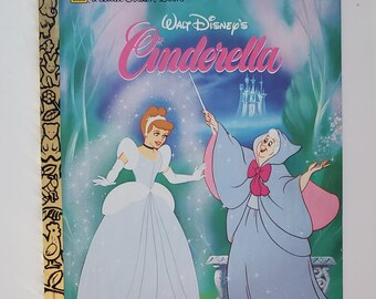 Walt Disney's Cinderella A Little Golden Book 1950 - Etsy