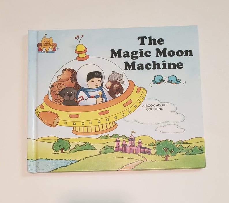 Vintage Book Magic Castle Readers the Magic Moon Machine: - Etsy