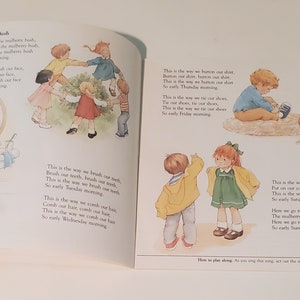 Vintage Book - Sing With Me - Play-along and Counting Songs - Etsy