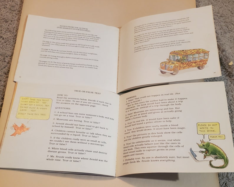 Vintage the Magic School Bus Books Set of 2 at the - Etsy