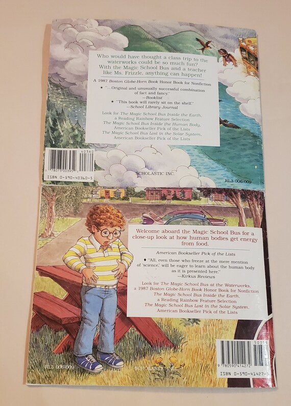 The Magic School Bus Inside The Human Body Book