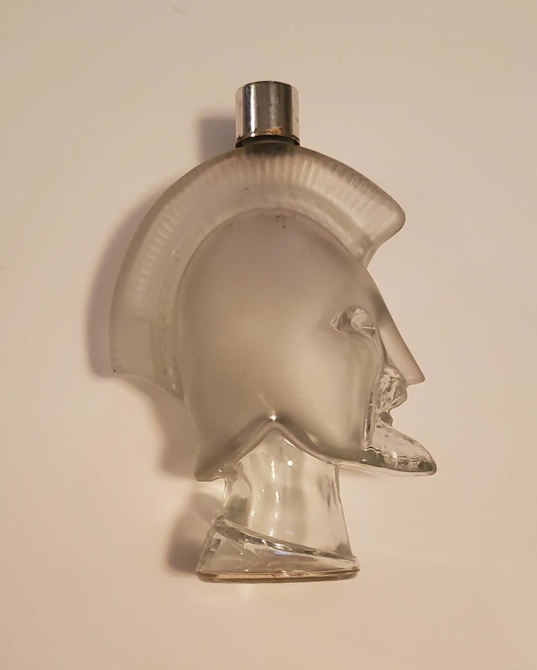 Vintage Avon Clear Glass Tribute Cologne Gladiator Bottle - Etsy