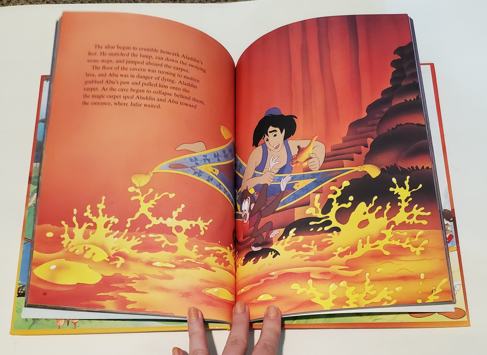 Vintage Book - Disney's Aladdin - Etsy