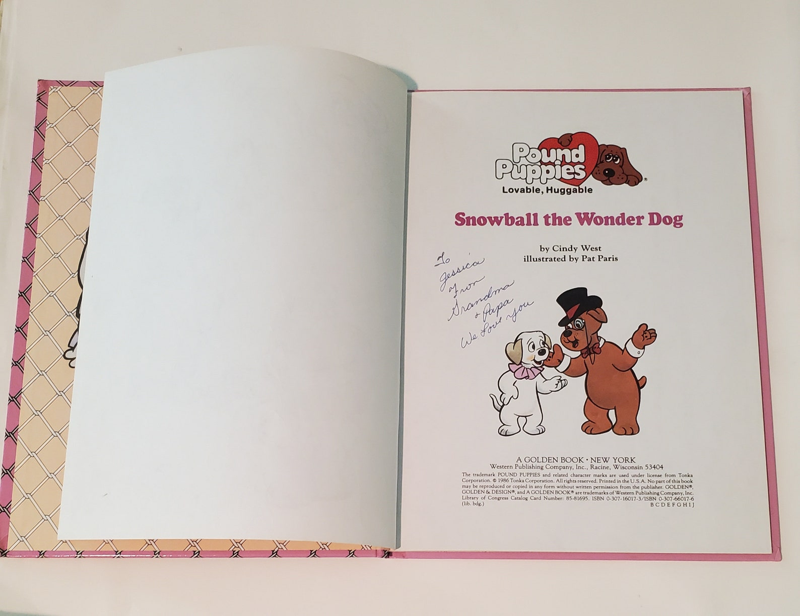 Vintage Golden Book Pound Puppies Snowball the Wonder Dog - Etsy