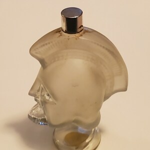 Vintage Avon Clear Glass Tribute Cologne Gladiator Bottle - Etsy