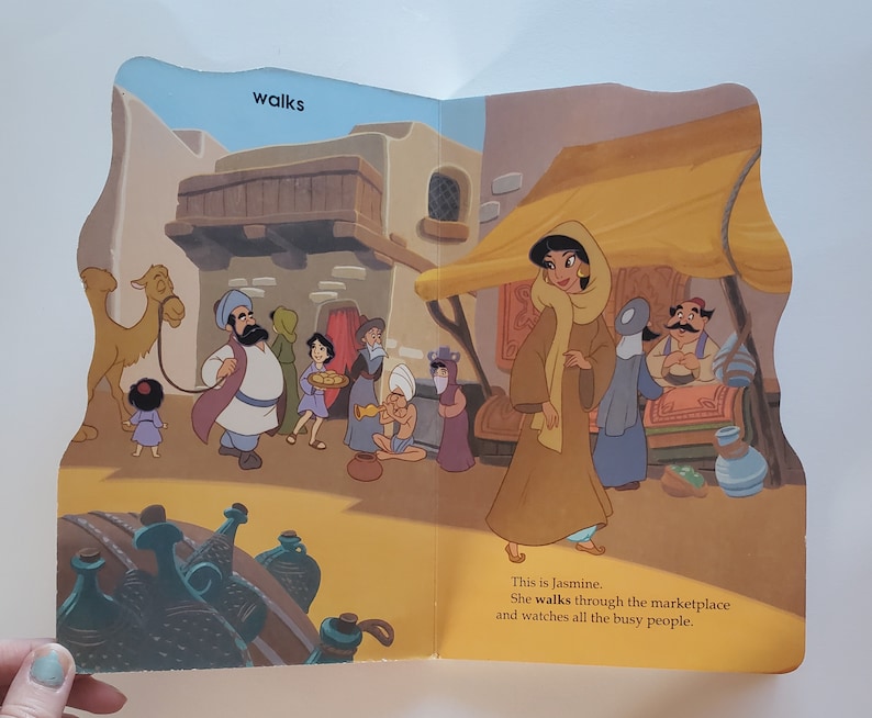 Disney's Aladdin Action Words - Etsy