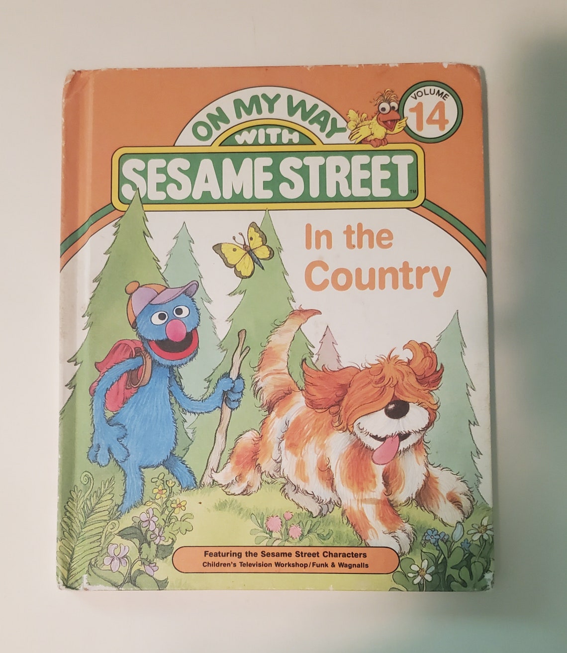 Vintage Book on My Way With Sesame Street Volume 14 in - Etsy