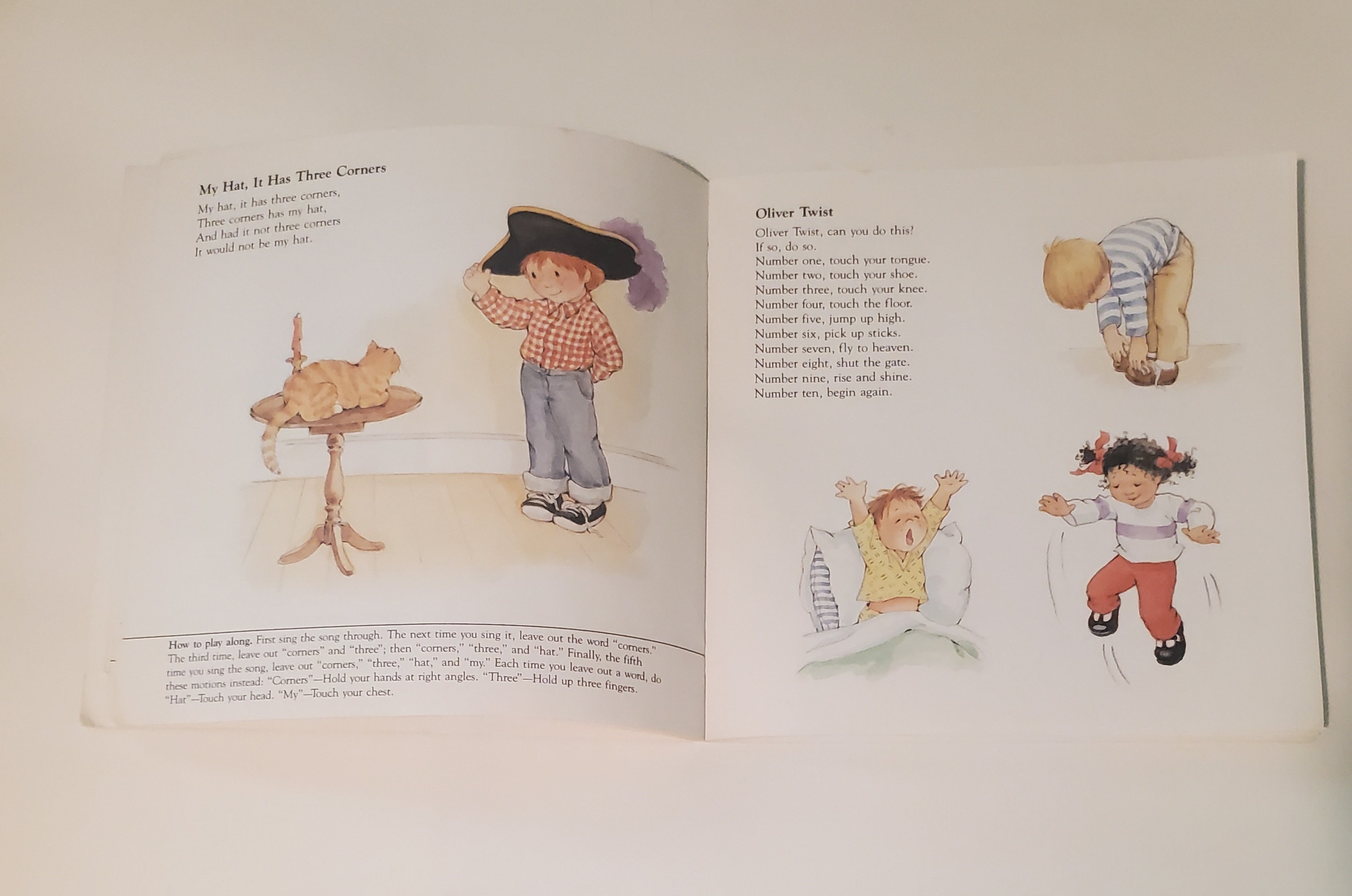 Vintage Book - Sing With Me - Play-along and Counting Songs - Etsy