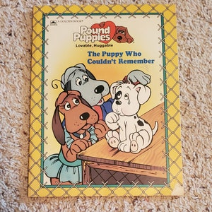 Vintage Pound Puppies Book - the Puppy Who Couldn't Remember - Etsy