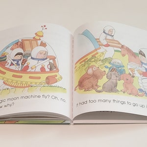 Vintage Book Magic Castle Readers the Magic Moon Machine: A Book About ...