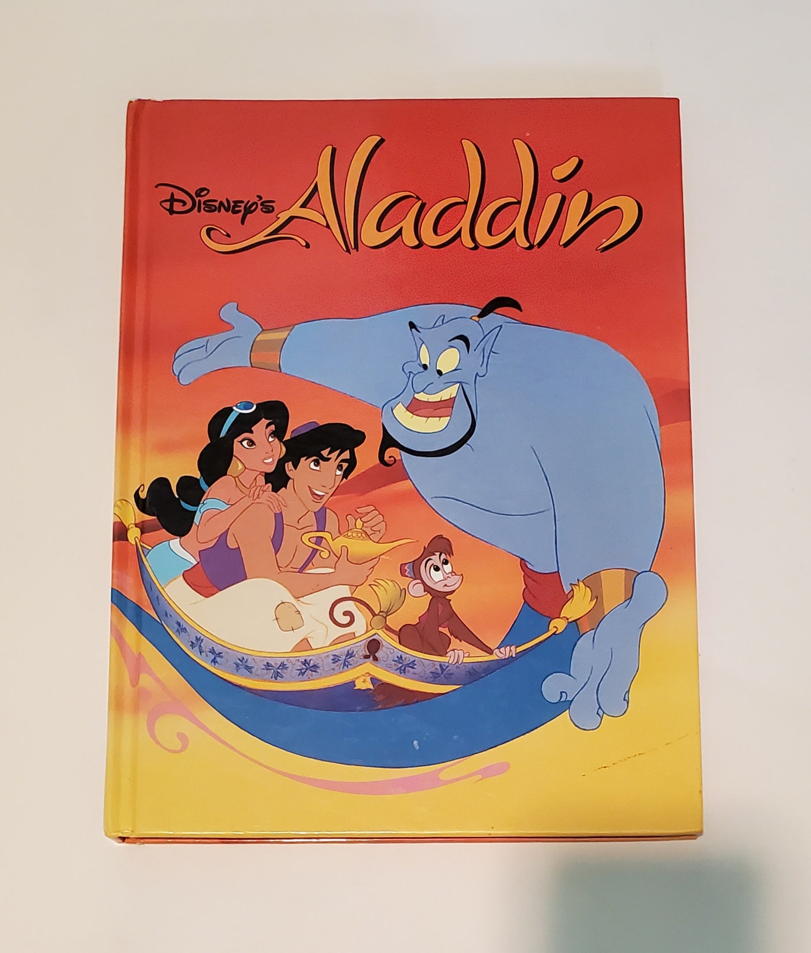 Vintage Book Disney's Aladdin - Etsy