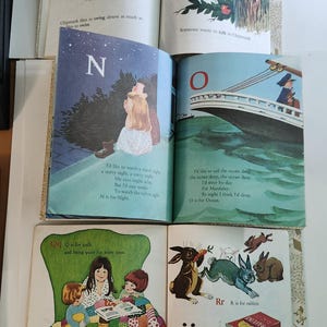 Vintage Little Golden Books - Richard Scarry's Chipmunk's ABC, ABC ...