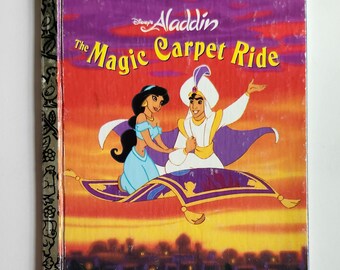 Disney's Aladdin, the Magic Carpet Ride, Little Golden Book, Western ...