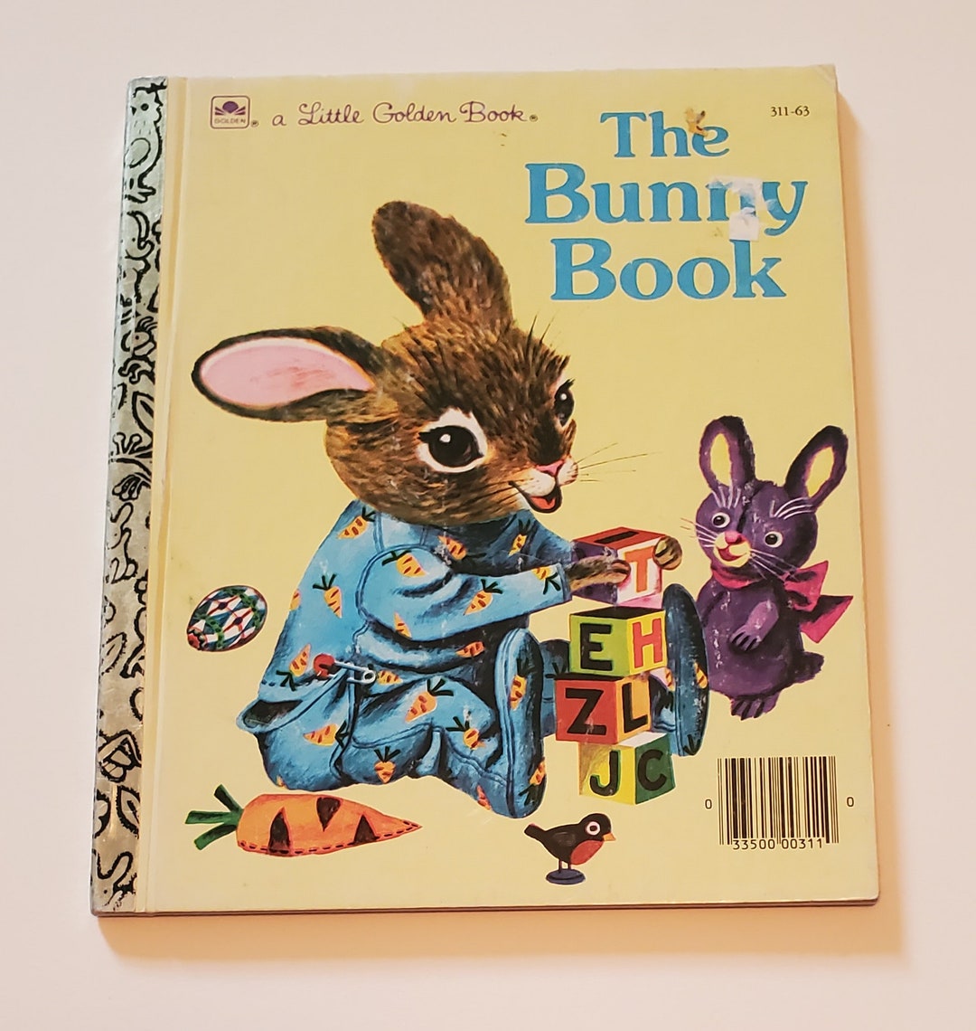 Vintage Little Golden Book the Bunny Book - Etsy