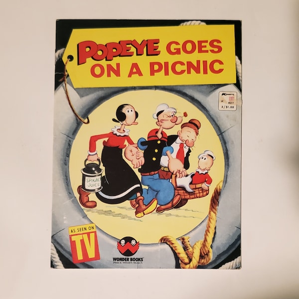Popeye Book - Etsy
