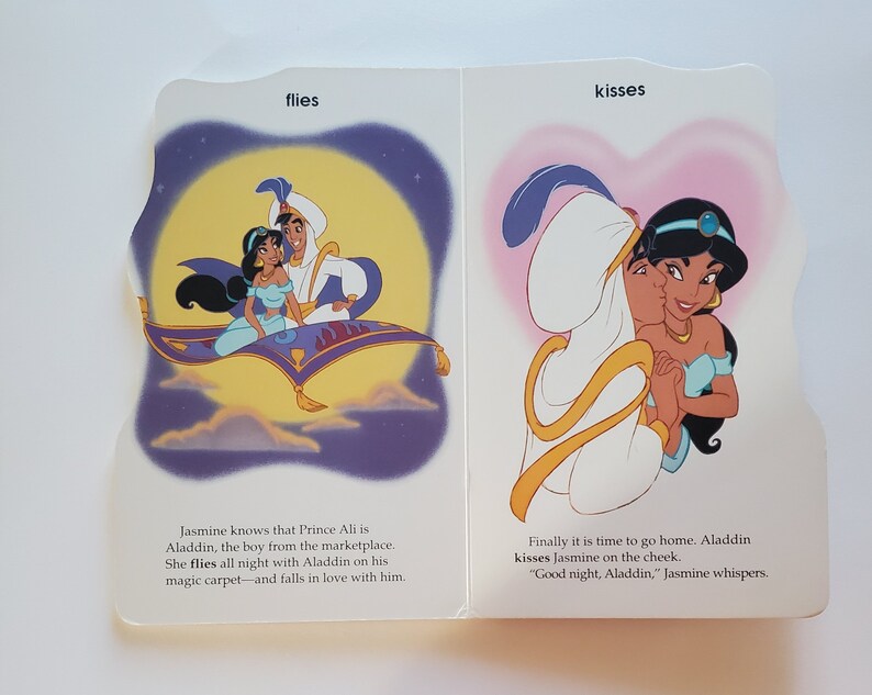 Disney's Aladdin Action Words - Etsy
