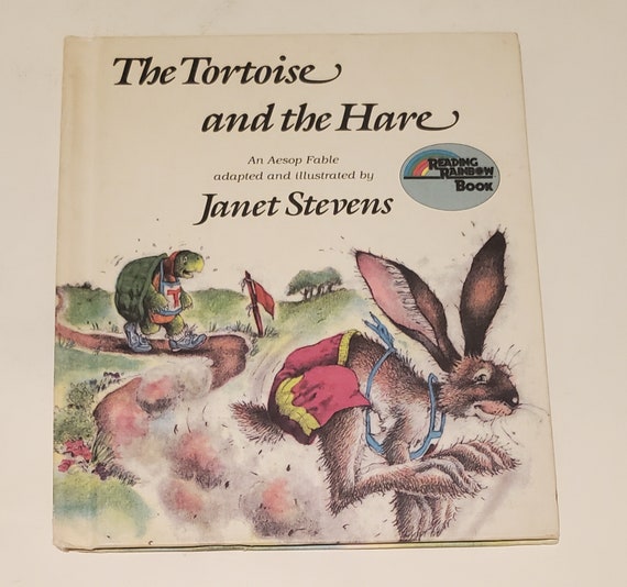 Vintage Book the Tortoise and the Hare 1984 Reading - Etsy