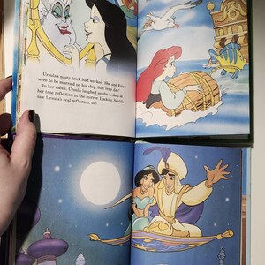 Vintage Disney's Wonderful World of Reading Books - the Little Mermaid ...