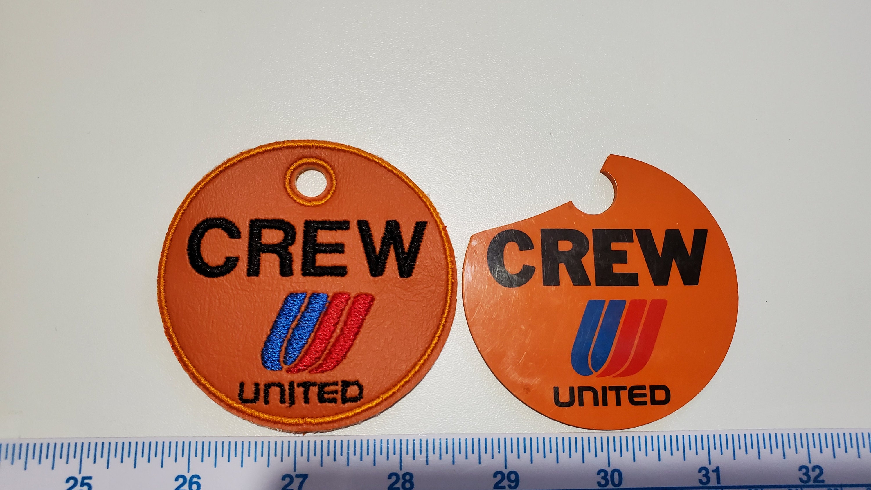 United Airlines "legacy" Crew Tag - Etsy