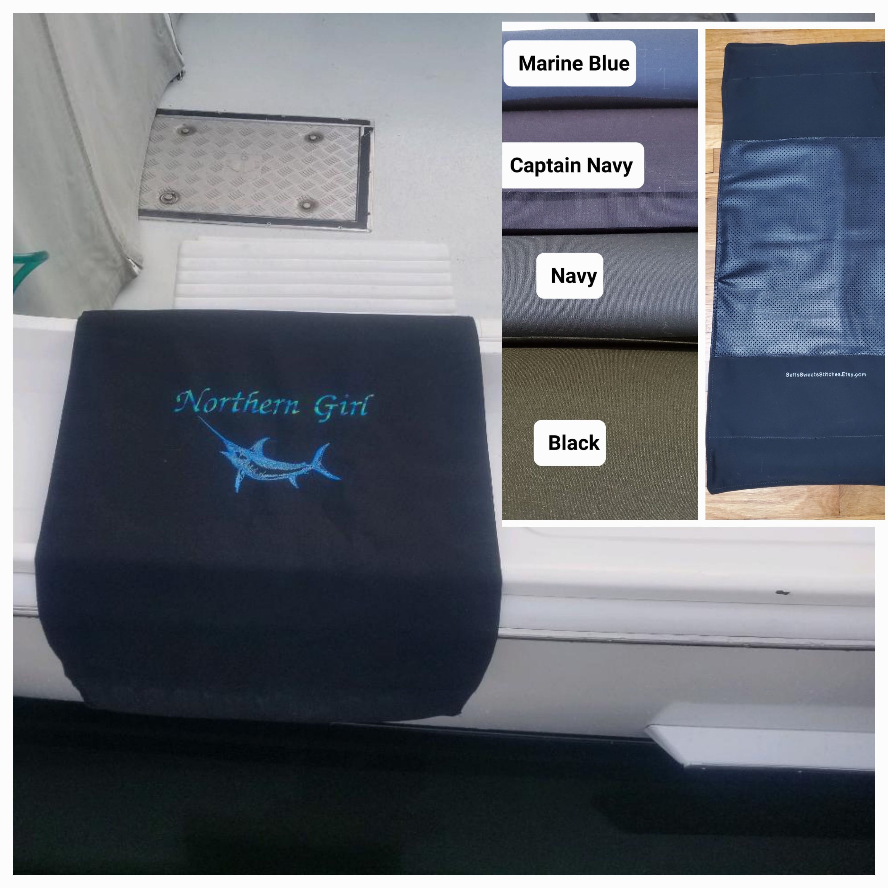 Gunwale Cover (with Non-skid Backing) for Boats - Etsy