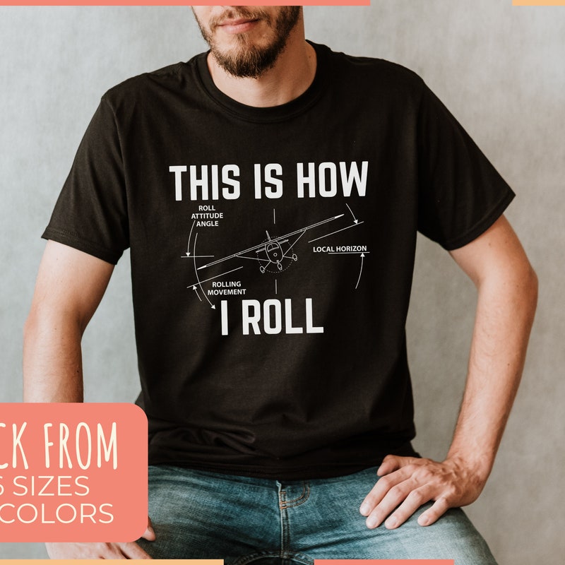 Pilot Airplane Shirt - Etsy