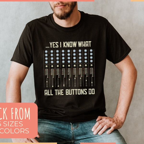 Audio Engineer Shirt - Etsy