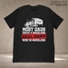 Real Dads Ride 18 Wheelers T-shirt | Highway Gift for 18-wheeler ...