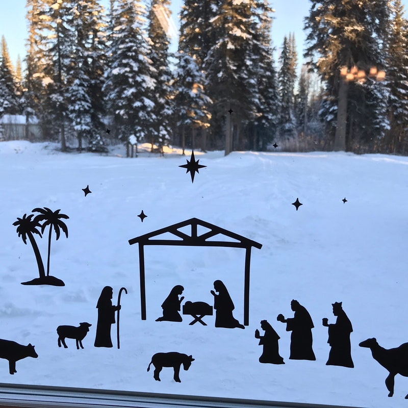 Vinyl Nativity - Etsy
