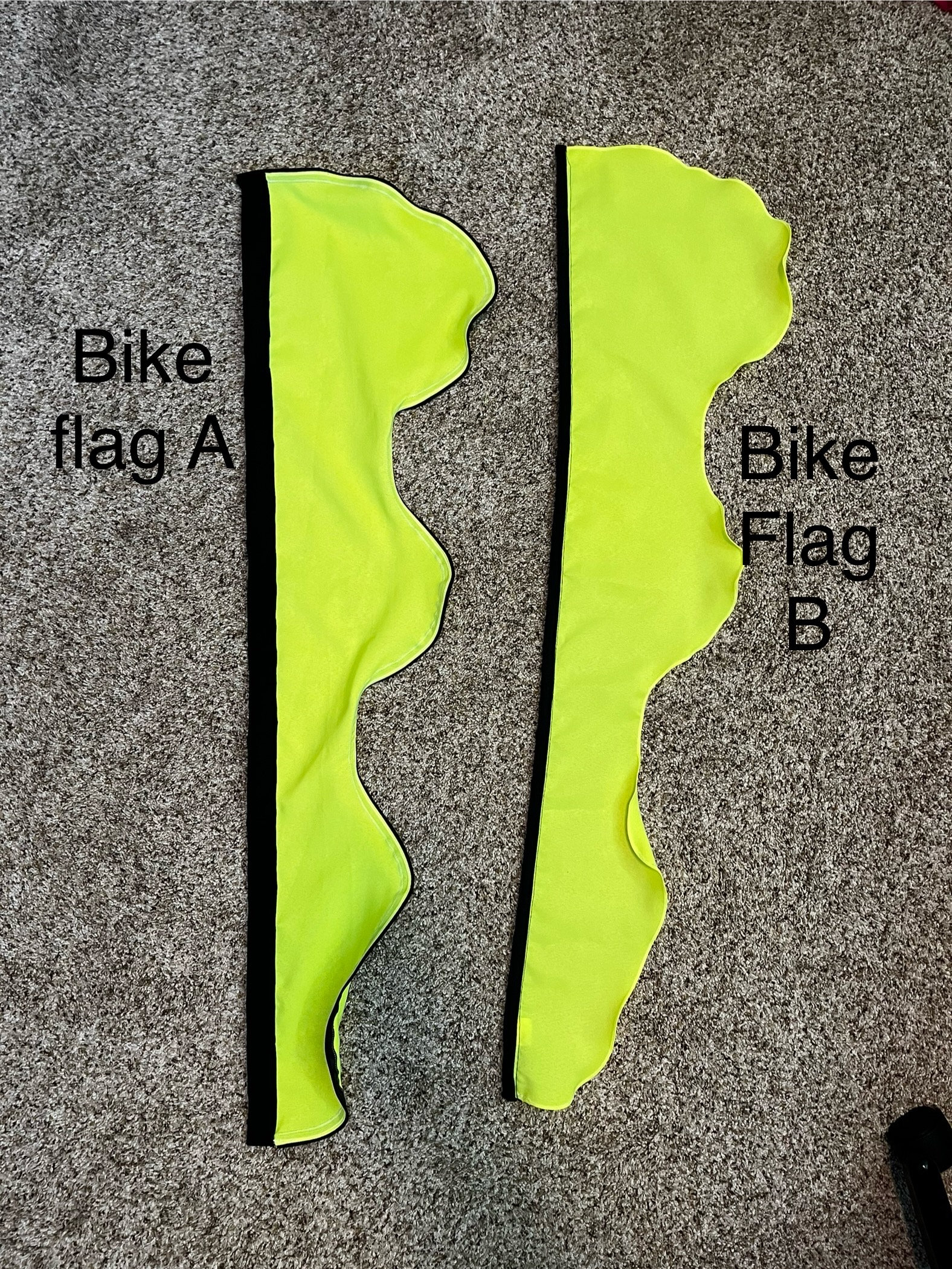 Colored Recumbent Trike Flag: High Visibility Bike Safety Flag - Etsy