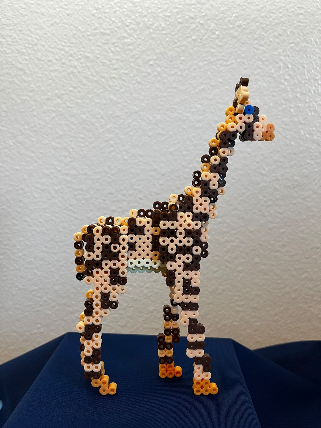 3D Giraffe Perler Bead Pattern, African Animal Perler Bead Pattern ...