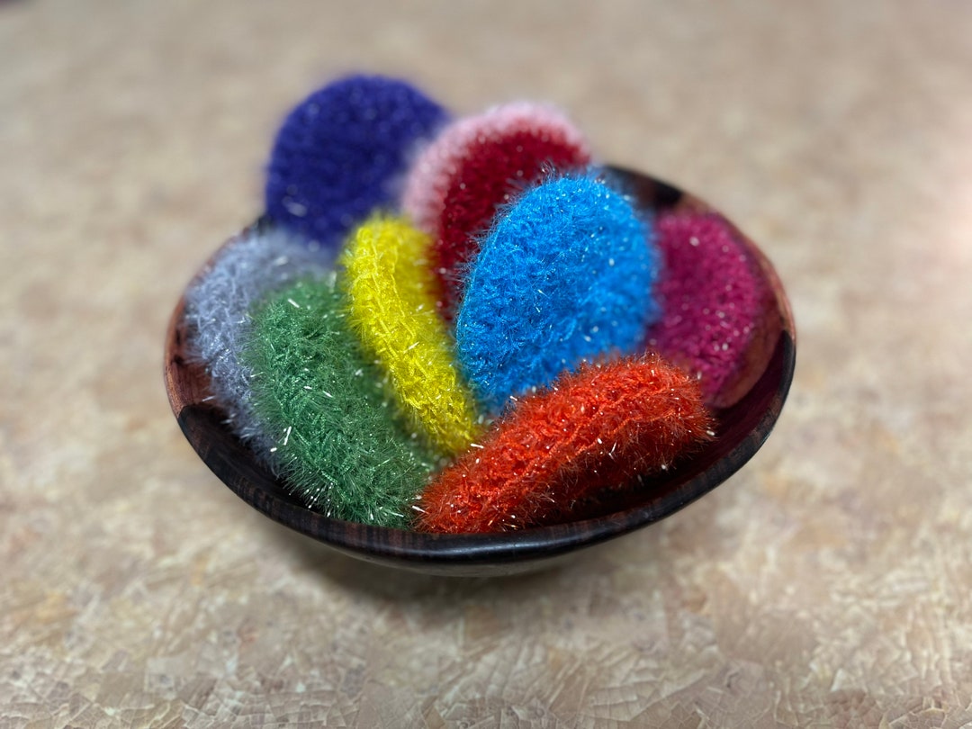 Crochet Dish Kitchen Scrubby, Gift for Her, Reusable Scrubby, Gift for ...