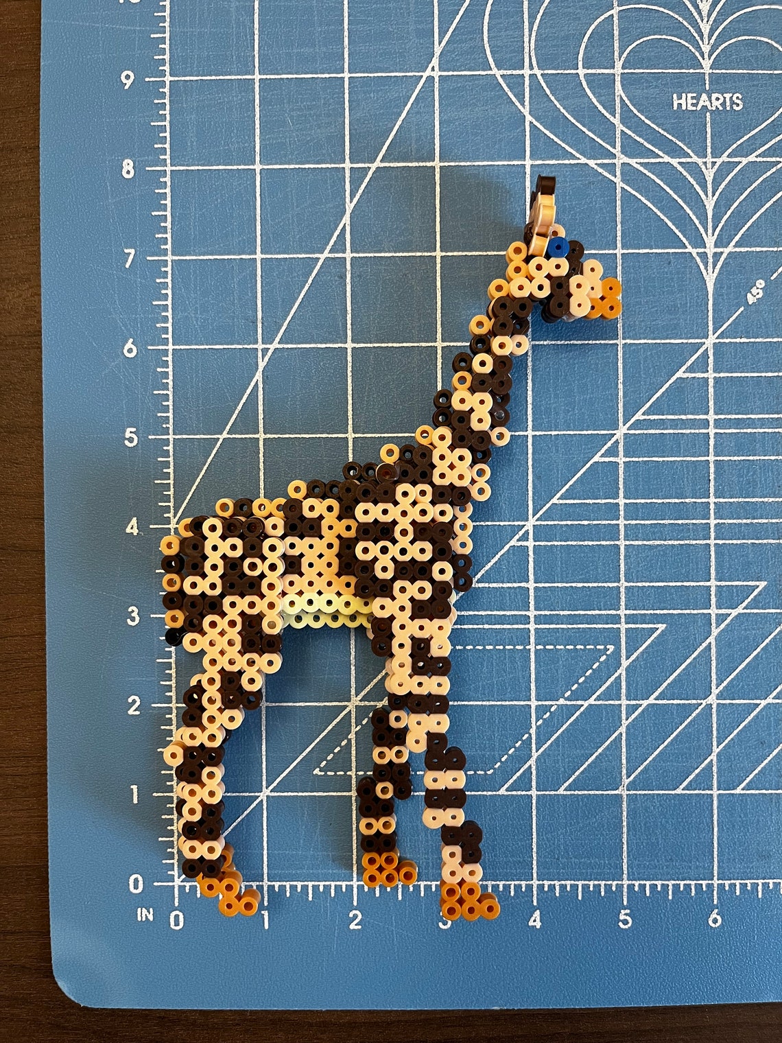 3D Giraffe Perler Bead Pattern: African Animal Craft (digital Download ...