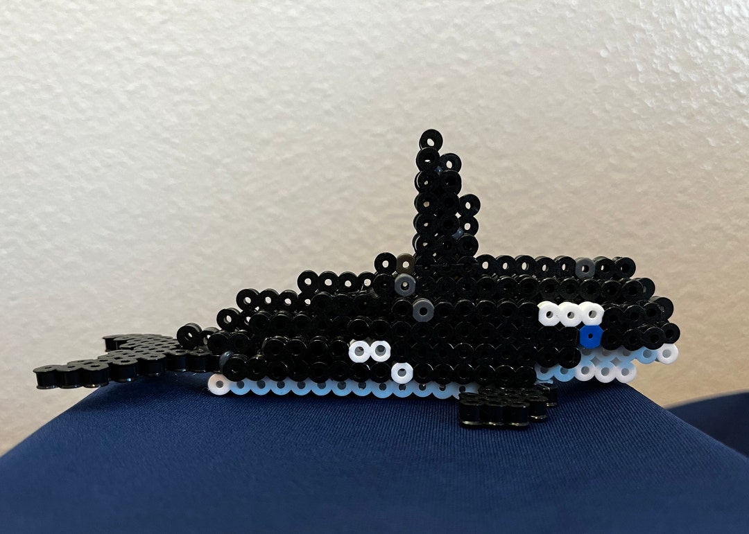 3D Orca Perler Bead Pattern: Kid's Craft (digital Download) - Etsy