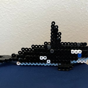 3D Orca Perler Bead Pattern: Kid's Craft (digital Download) - Etsy