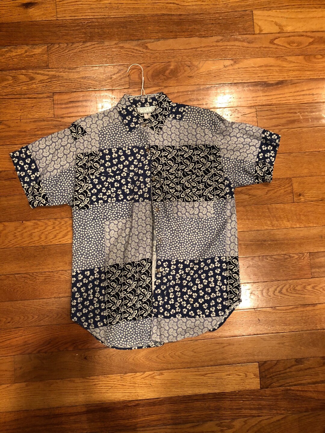 60s Patch Floral Masterpiece - Etsy