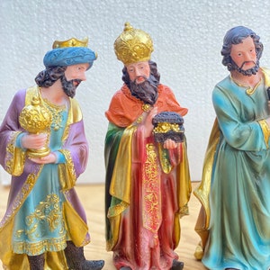 8christmas Nativity Scene Set Figures Polyresin Figurines | Etsy