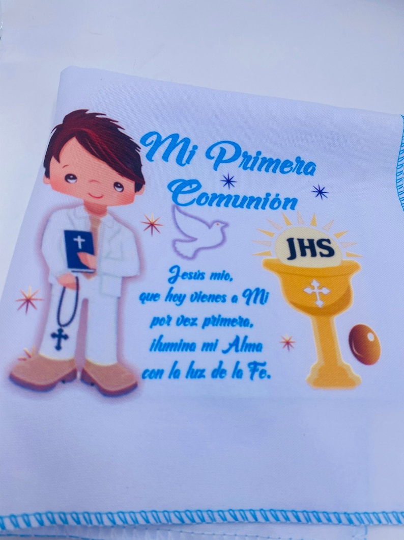 12pcs First Holy Communion Party Favors napkins Recuerdos Para | Etsy