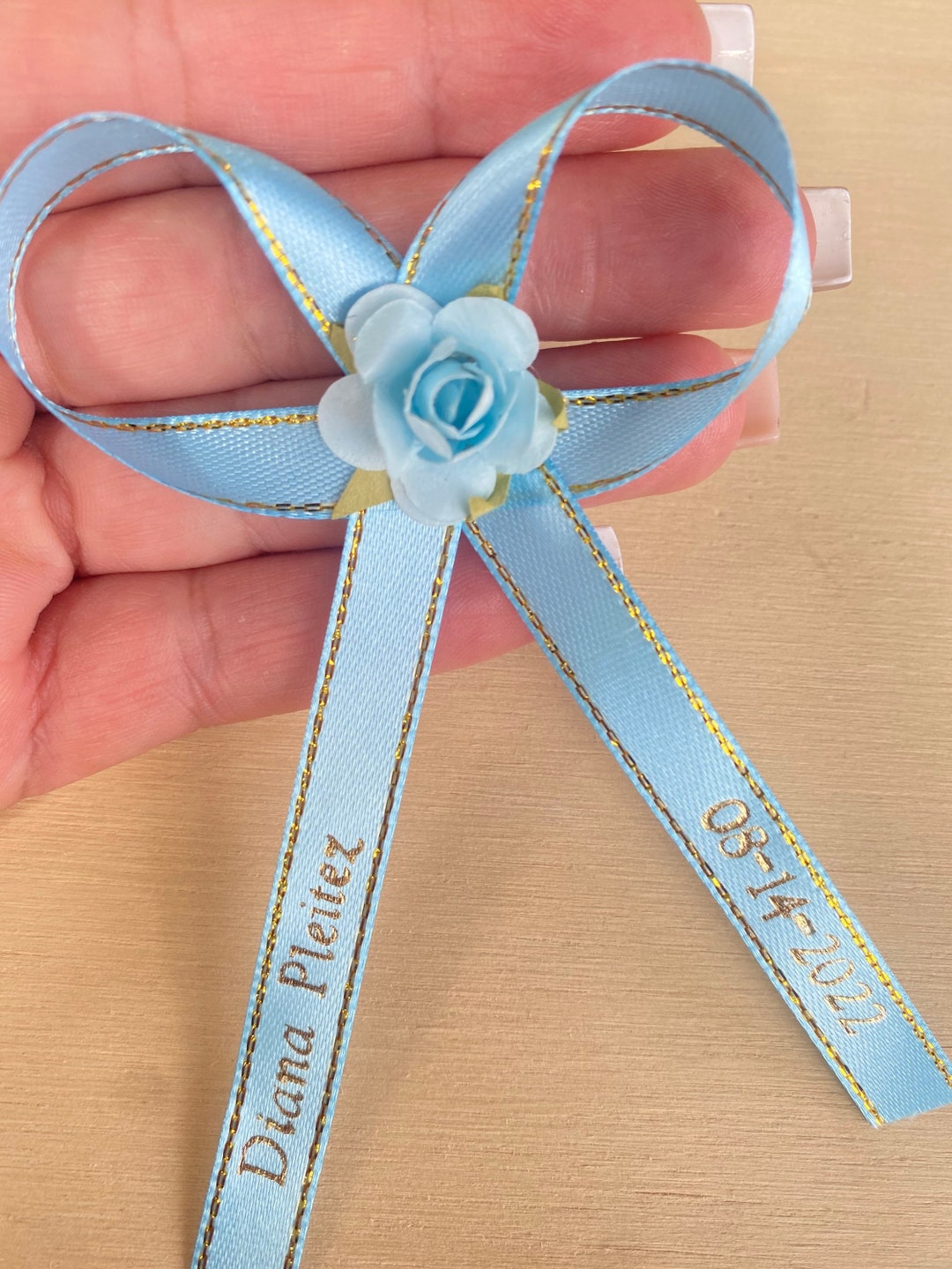 200-100-50-24pcs Personalized Ribbons/baptism Sweet Sixteen,wedding ...