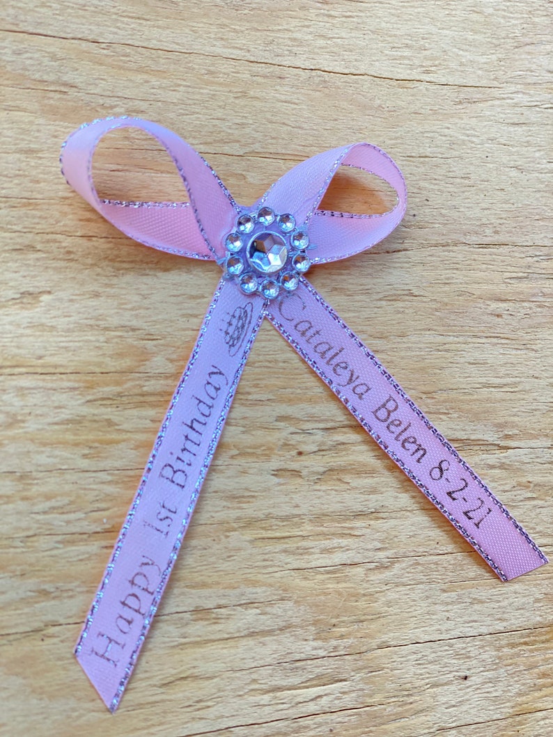150-48-24pcs Personalized Ribbons/baptism Sweet - Etsy